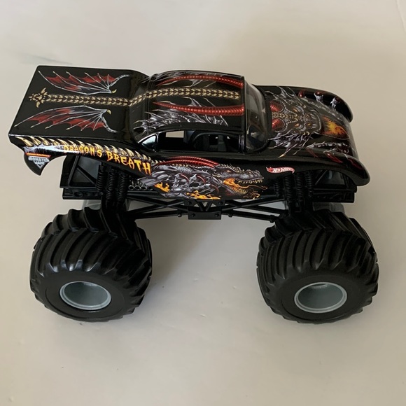Hot wheels monster jam | Toys | Hot Wheels Monster Jam Dragons Breath ...